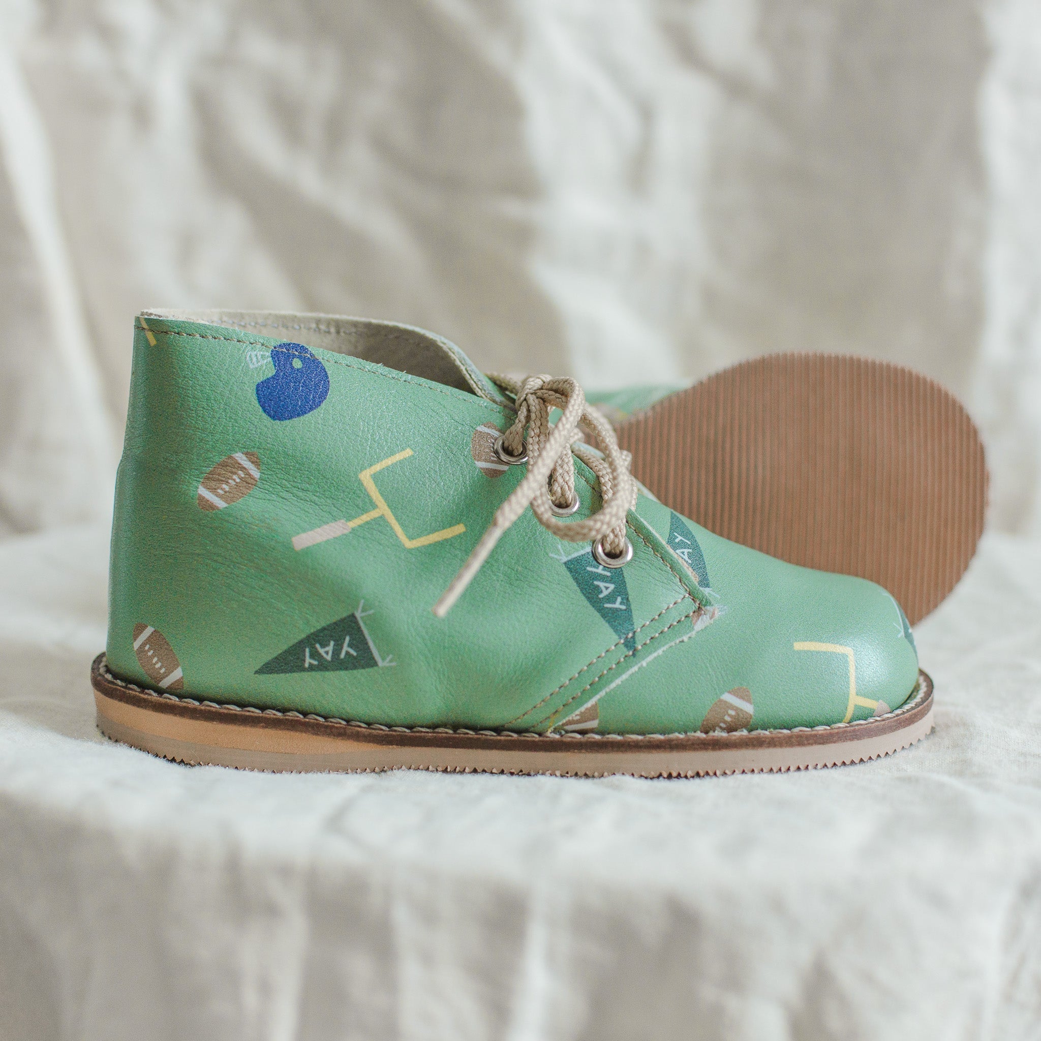 Football Desert Boot - Sizes 5-12 – Zimmerman Shoes