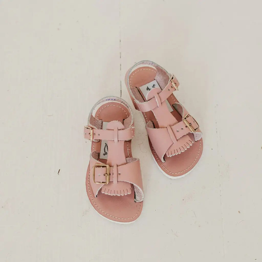Stevie Sandal - Blush Pink – Zimmerman Shoes